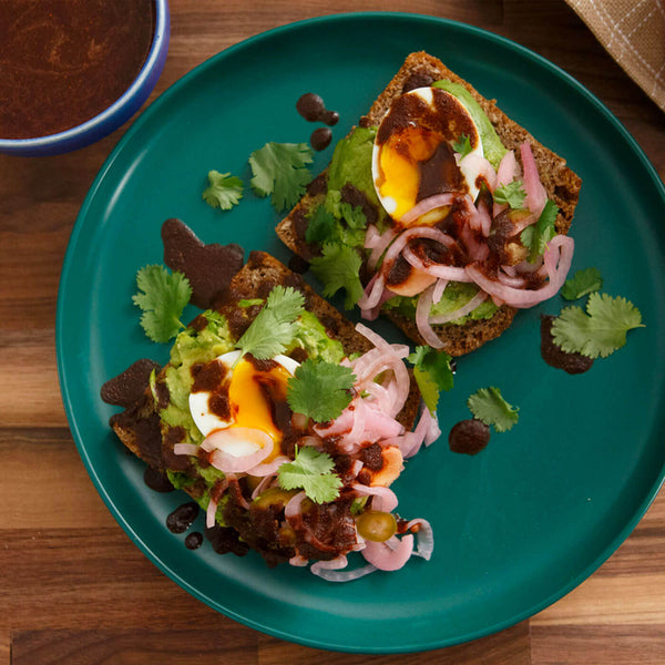Awaze Avocado Toast with Soft Boiled Eggs - Basbaas Foods